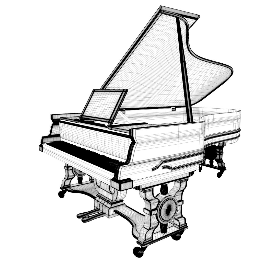 3d Grand Piano