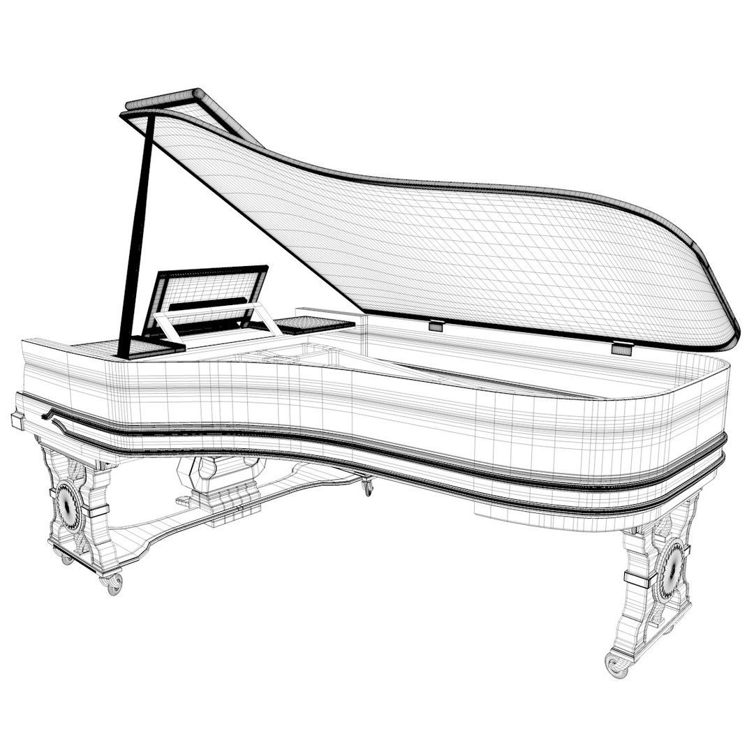 3d Grand Piano