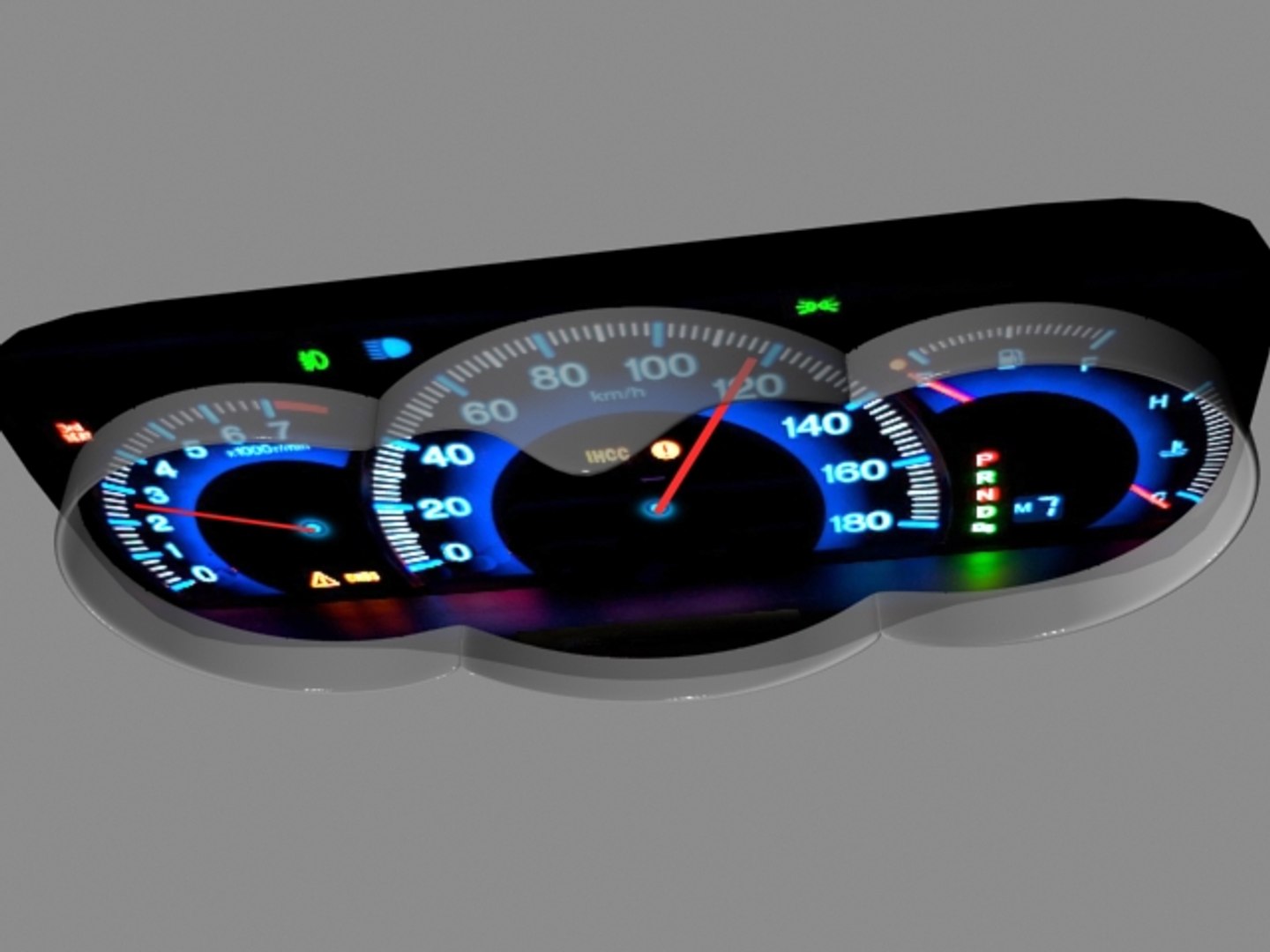Car Dashboard 3d Model