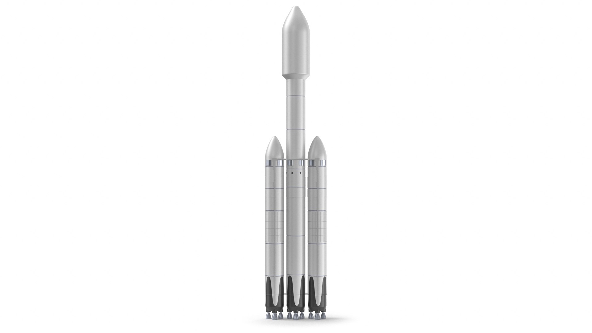 Falcon Heavy Space Rocket 3D Model - TurboSquid 2254637