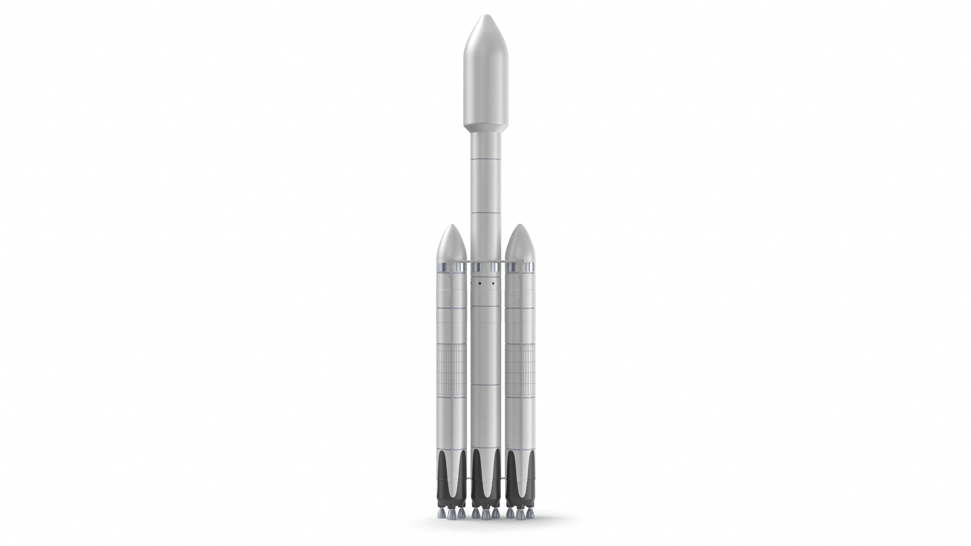 Falcon Heavy Space Rocket 3D Model - TurboSquid 2254637