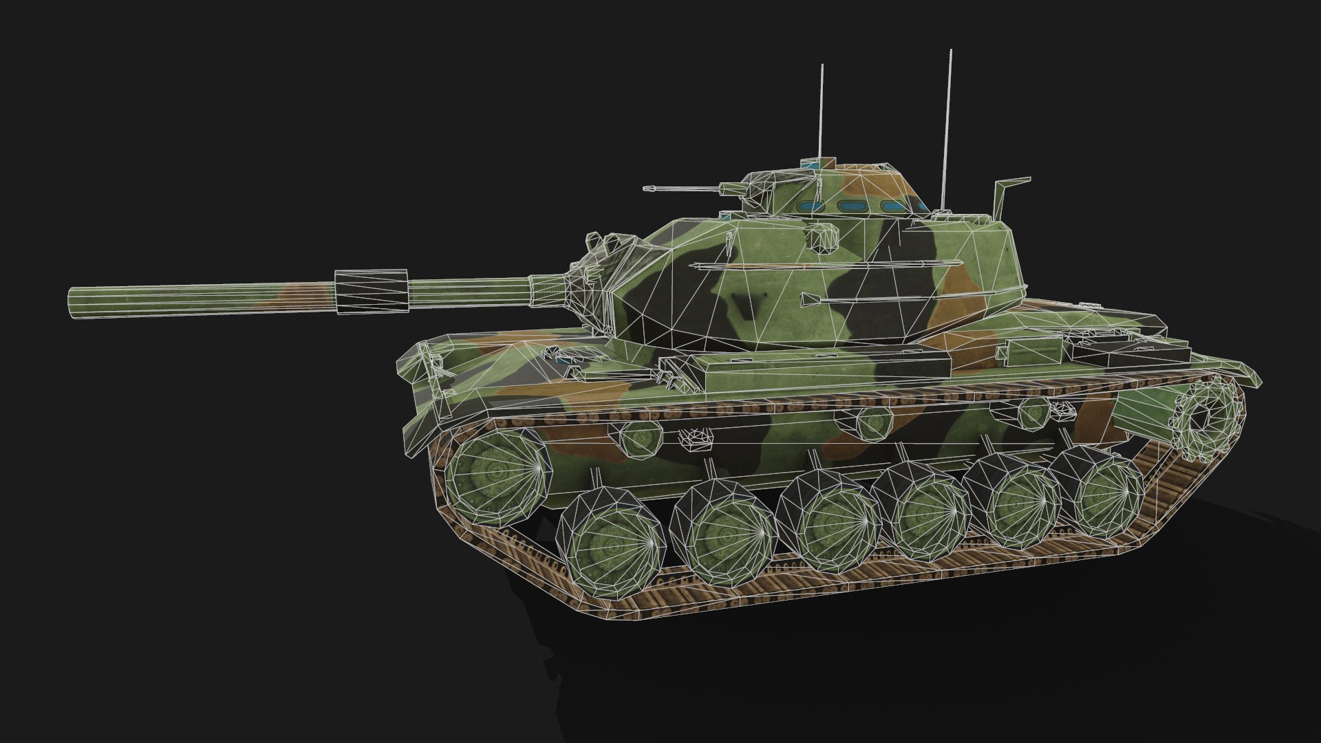 M60 Tank 3D Model - TurboSquid 1536738