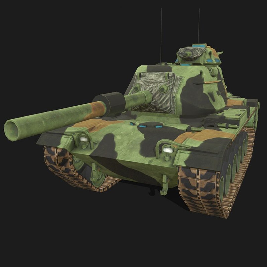 M60 Tank 3D Model - TurboSquid 1536738