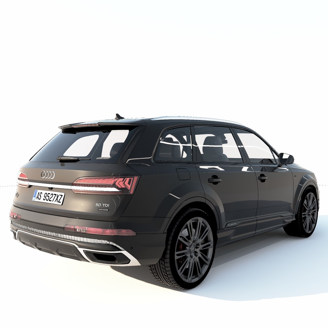 3D Audi Q7 S quattro model - TurboSquid 2126420