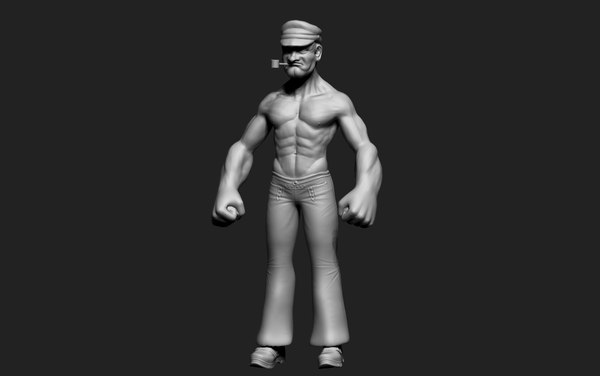 3D Popeyes Models | TurboSquid