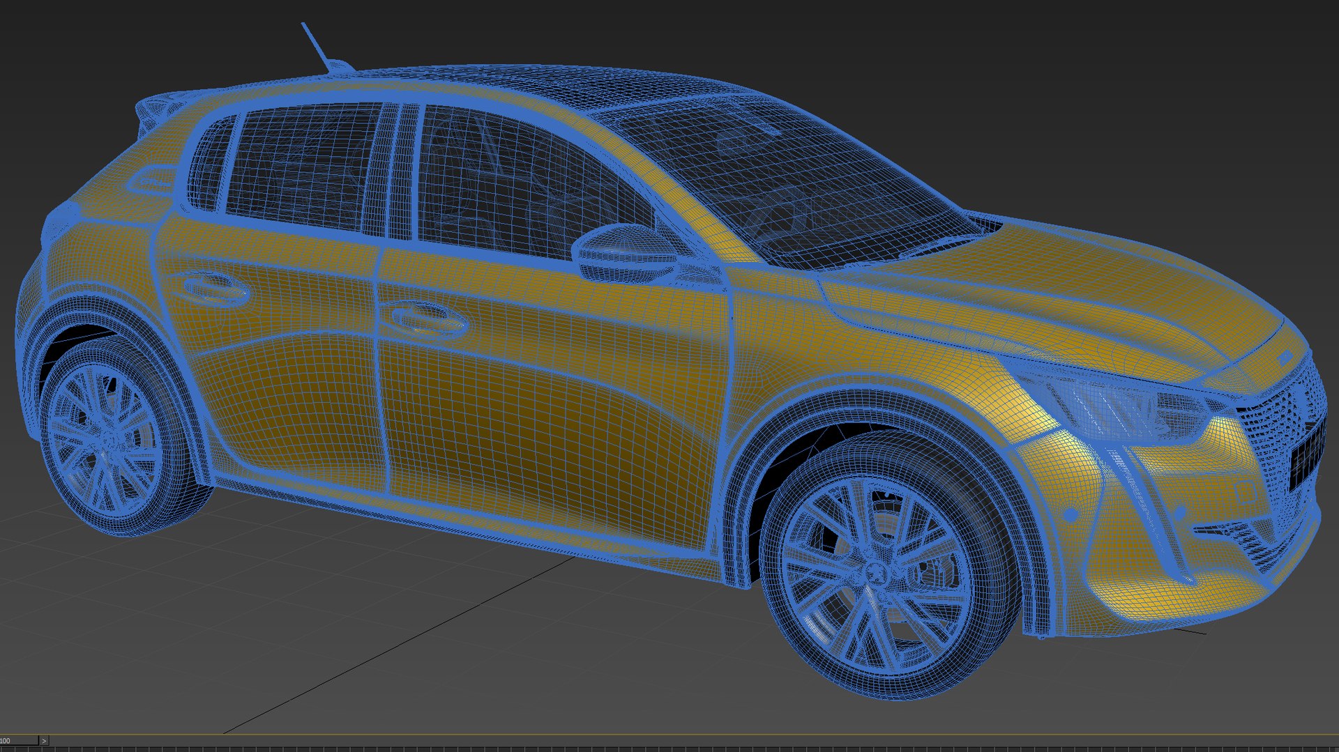 Peugeot 208 2021 3D Model - TurboSquid 1439743