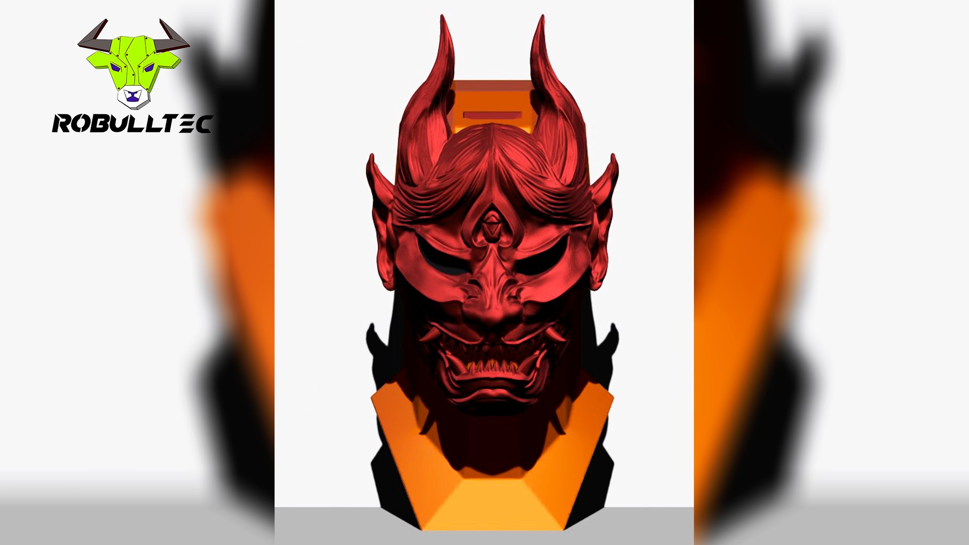 Oni Mask V2 3D - TurboSquid 2235290