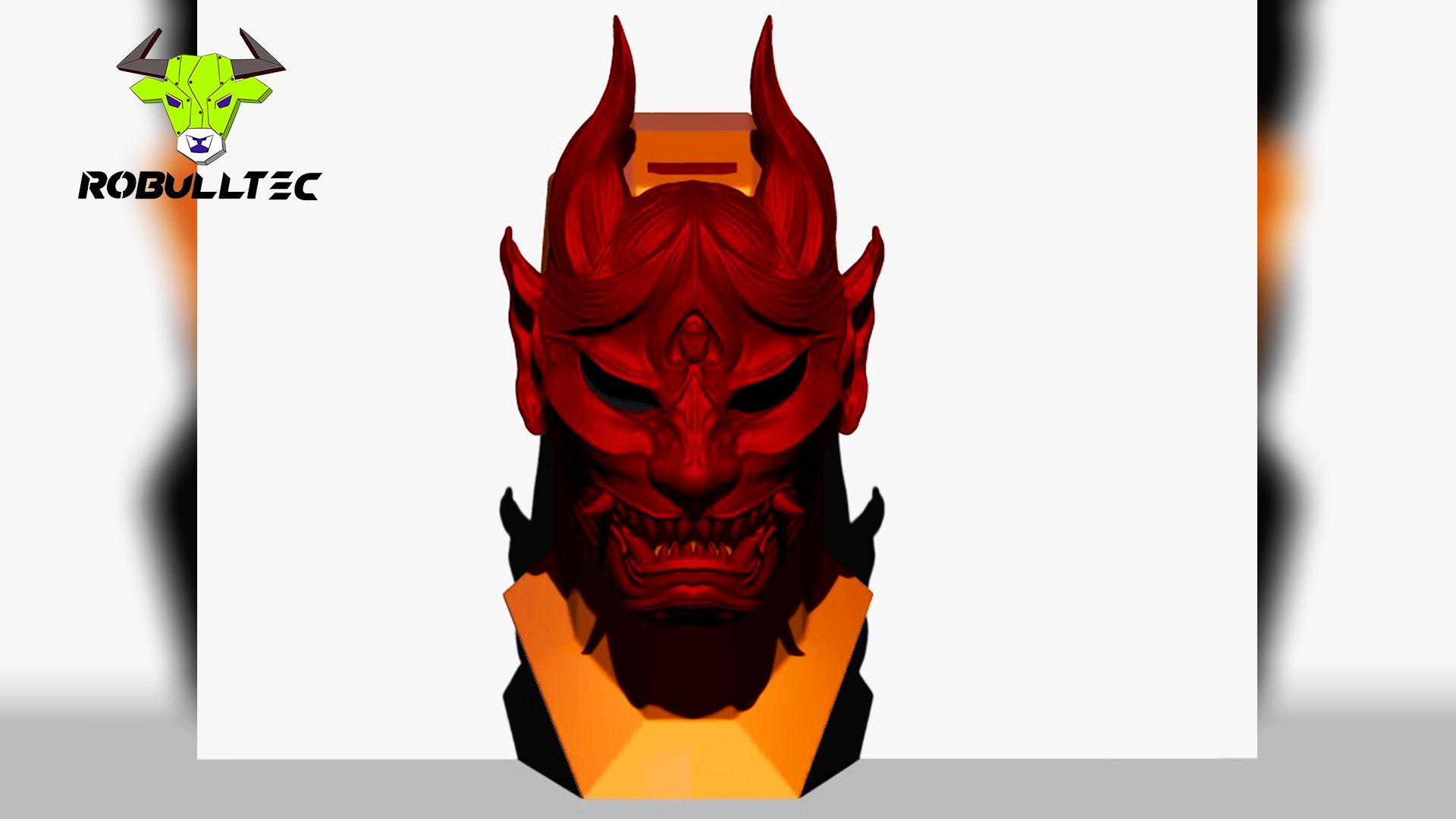 Oni Mask V2 3D - TurboSquid 2235290