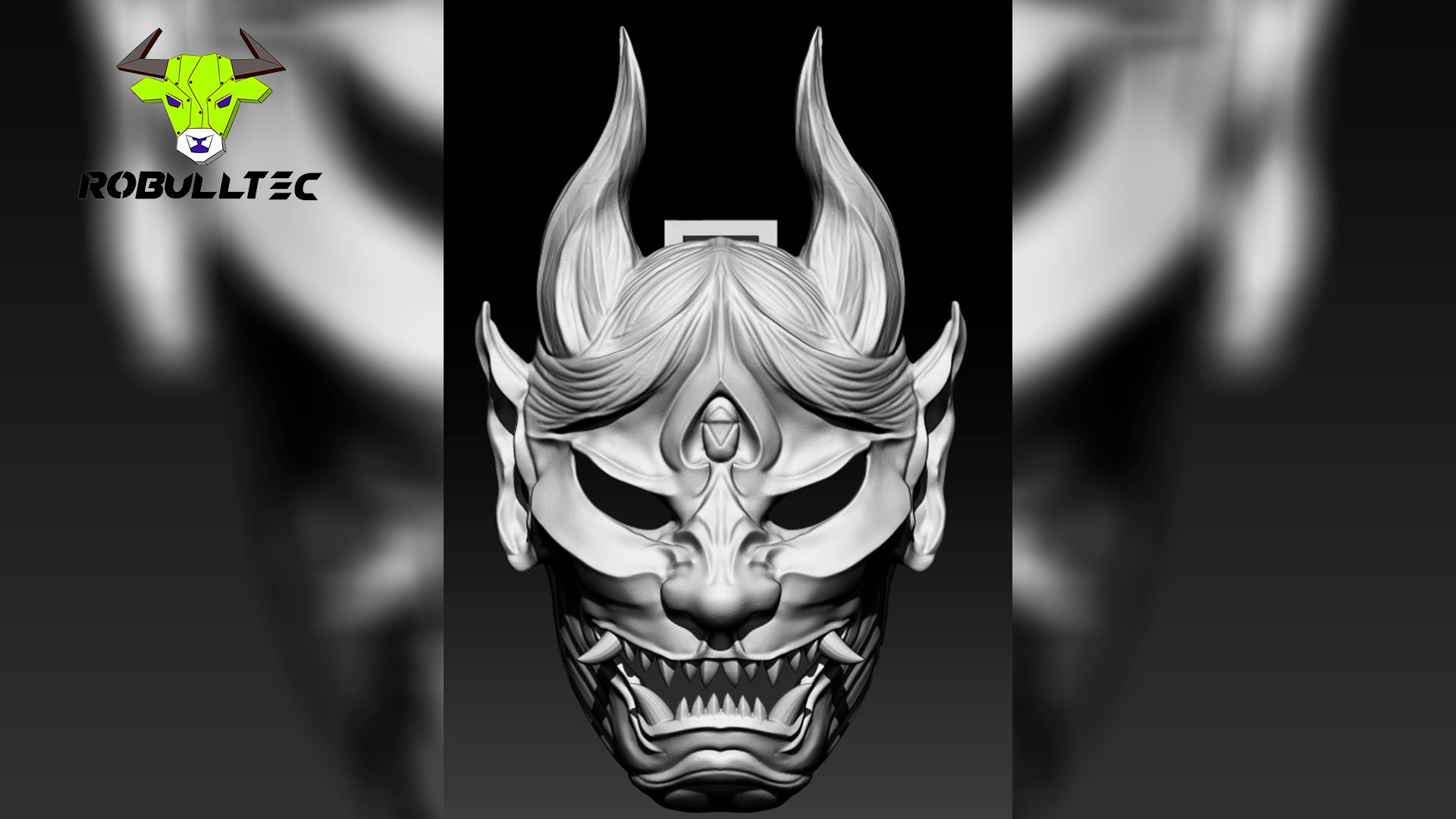 Oni Mask V2 3D - TurboSquid 2235290