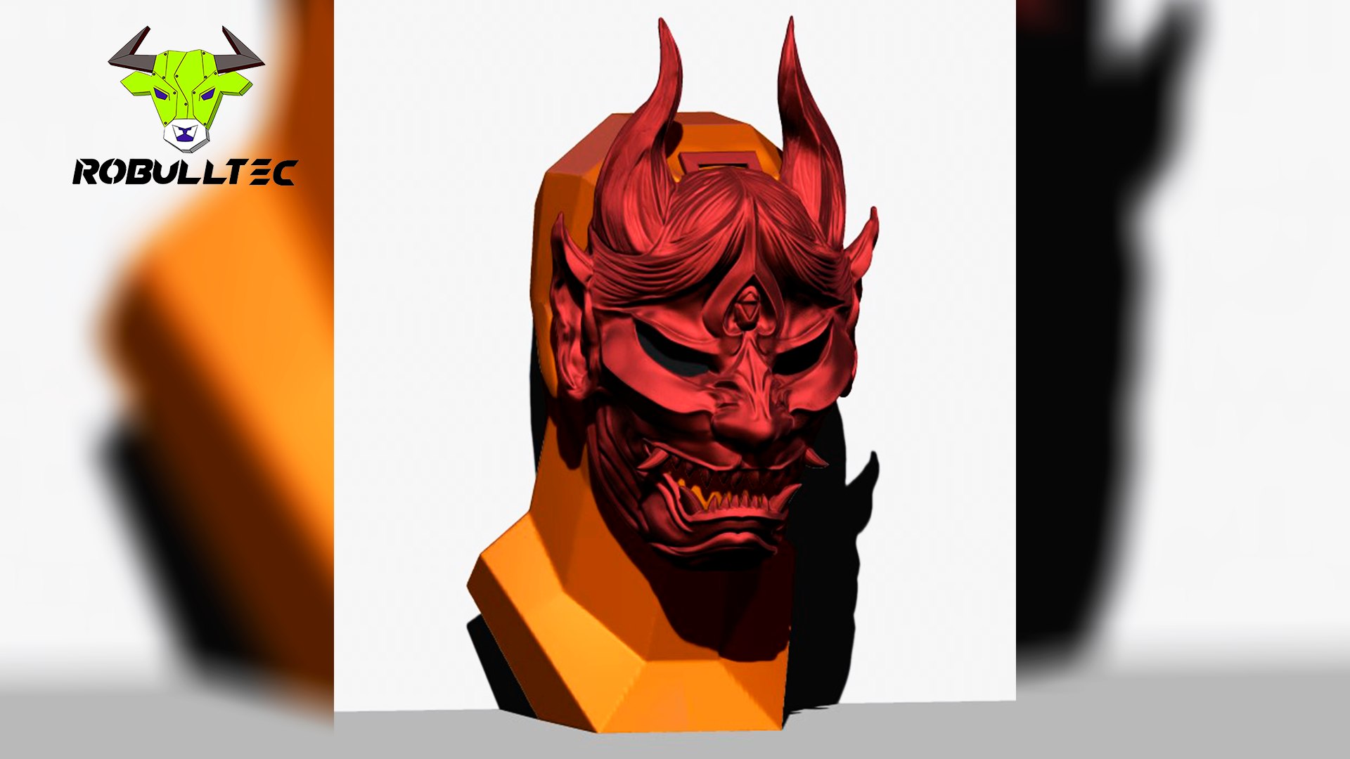 Oni Mask V2 3D - TurboSquid 2235290