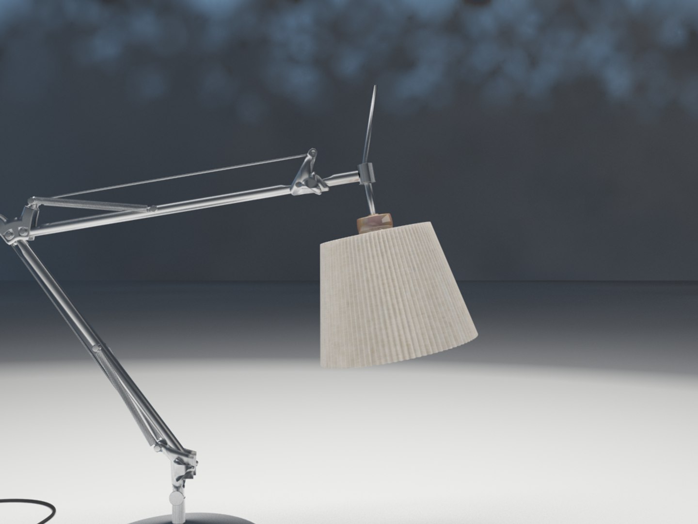 3d model desk lamp