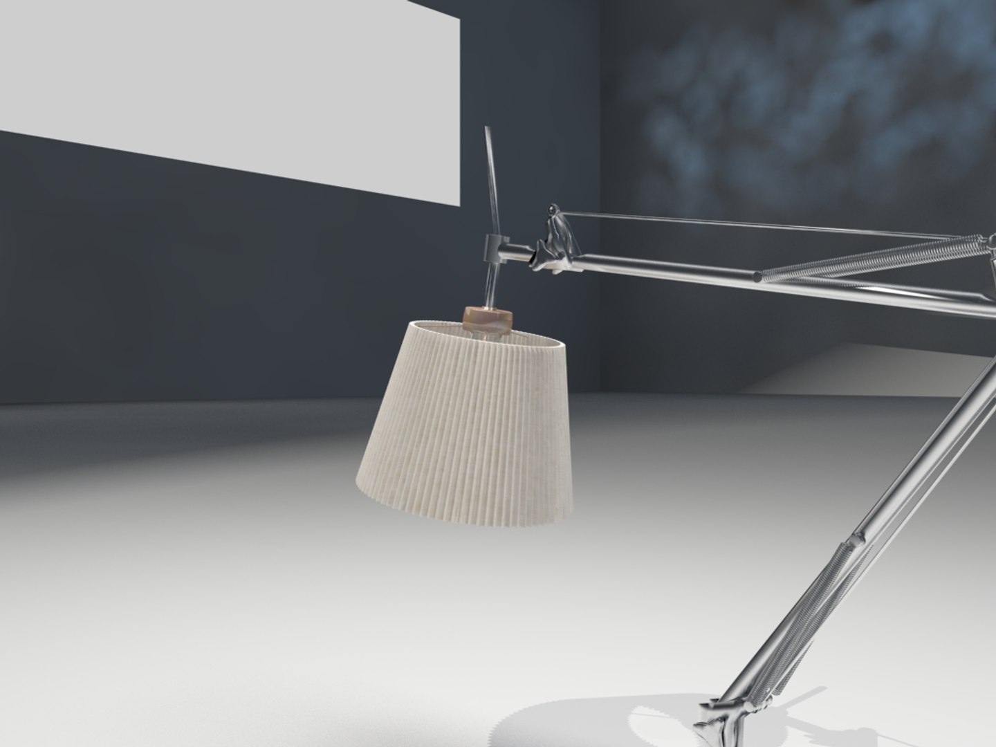 3d model desk lamp