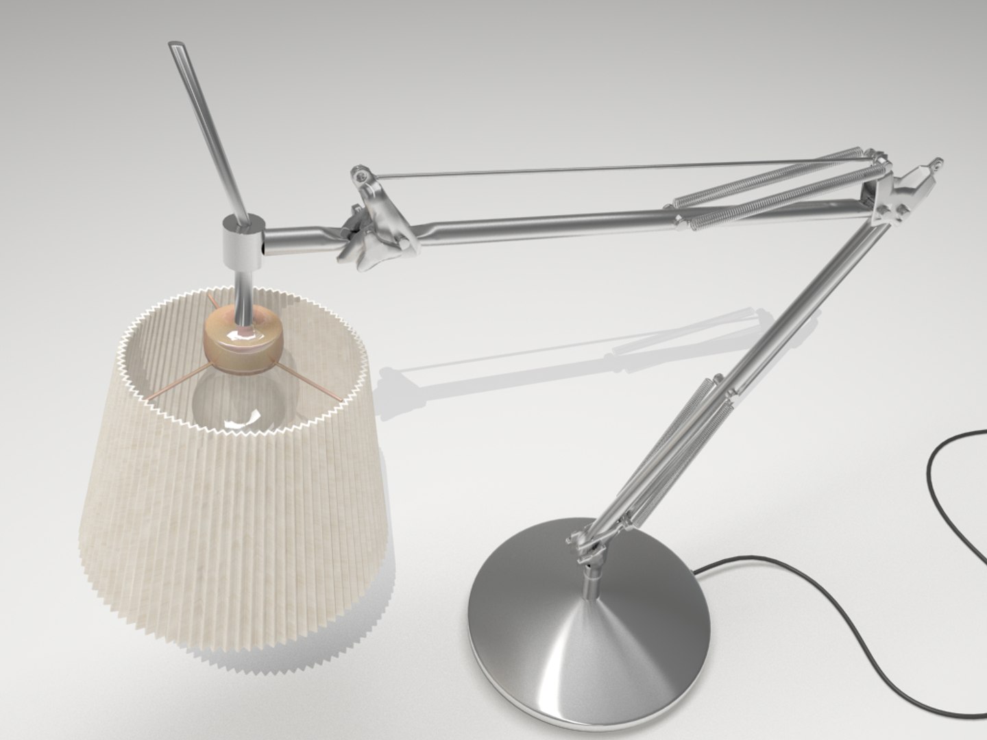 3d model desk lamp