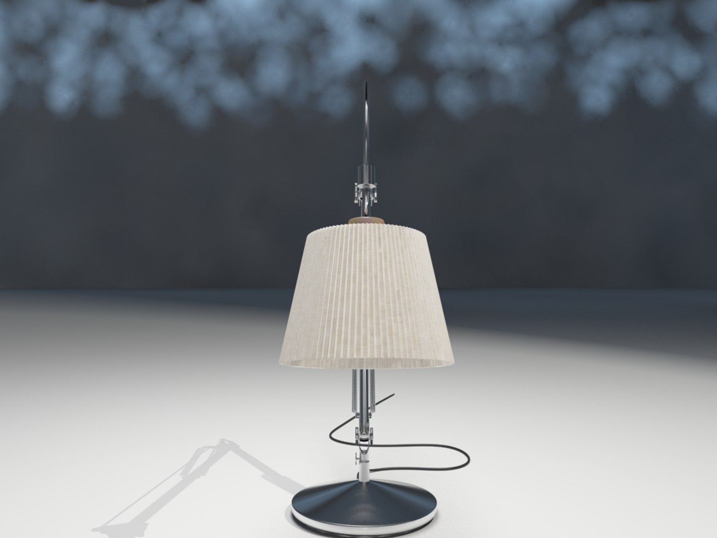 3d model desk lamp