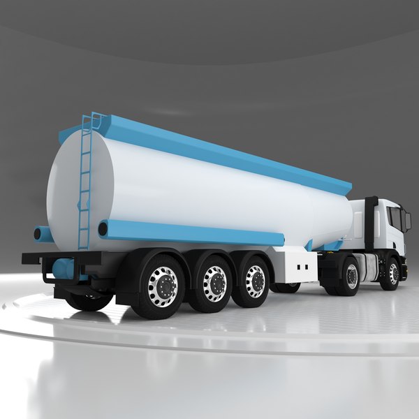 3D Oil Truck model - TurboSquid 1731029