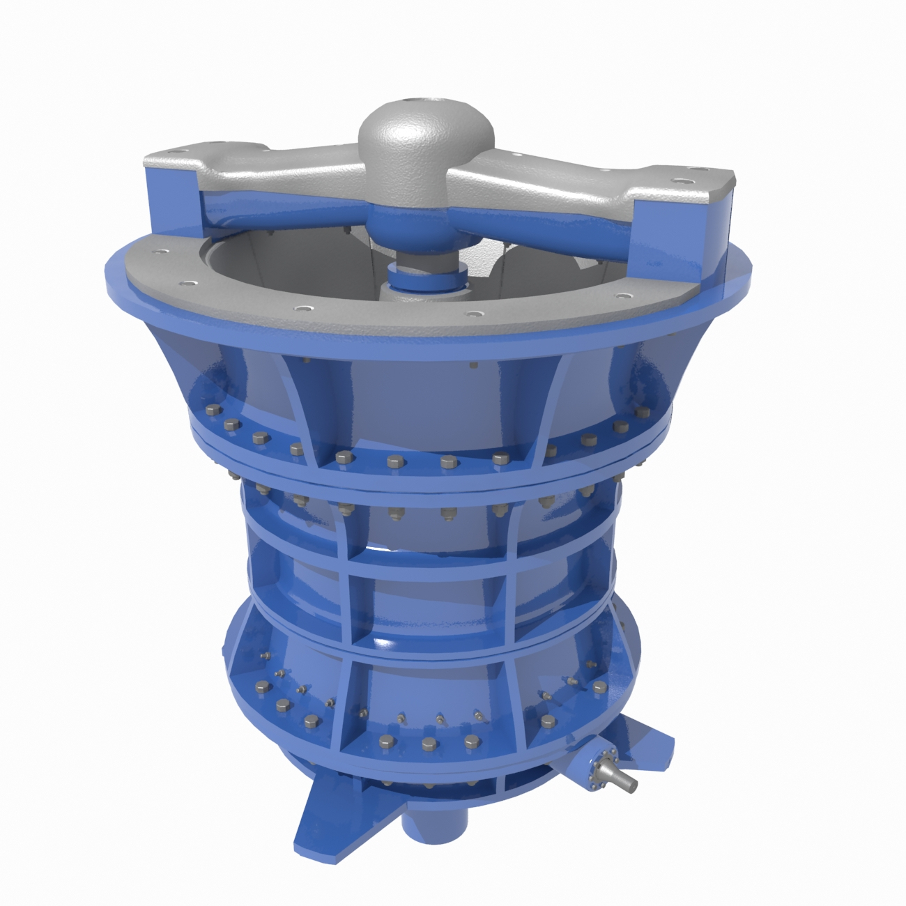 3D gyratory crusher model - TurboSquid 1347243