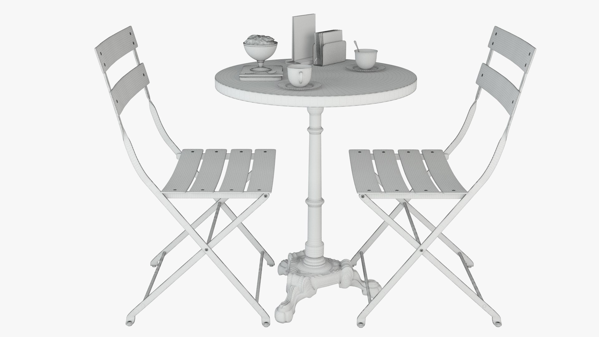 Tableware Cafe Restaurant 3D Model - TurboSquid 1505210