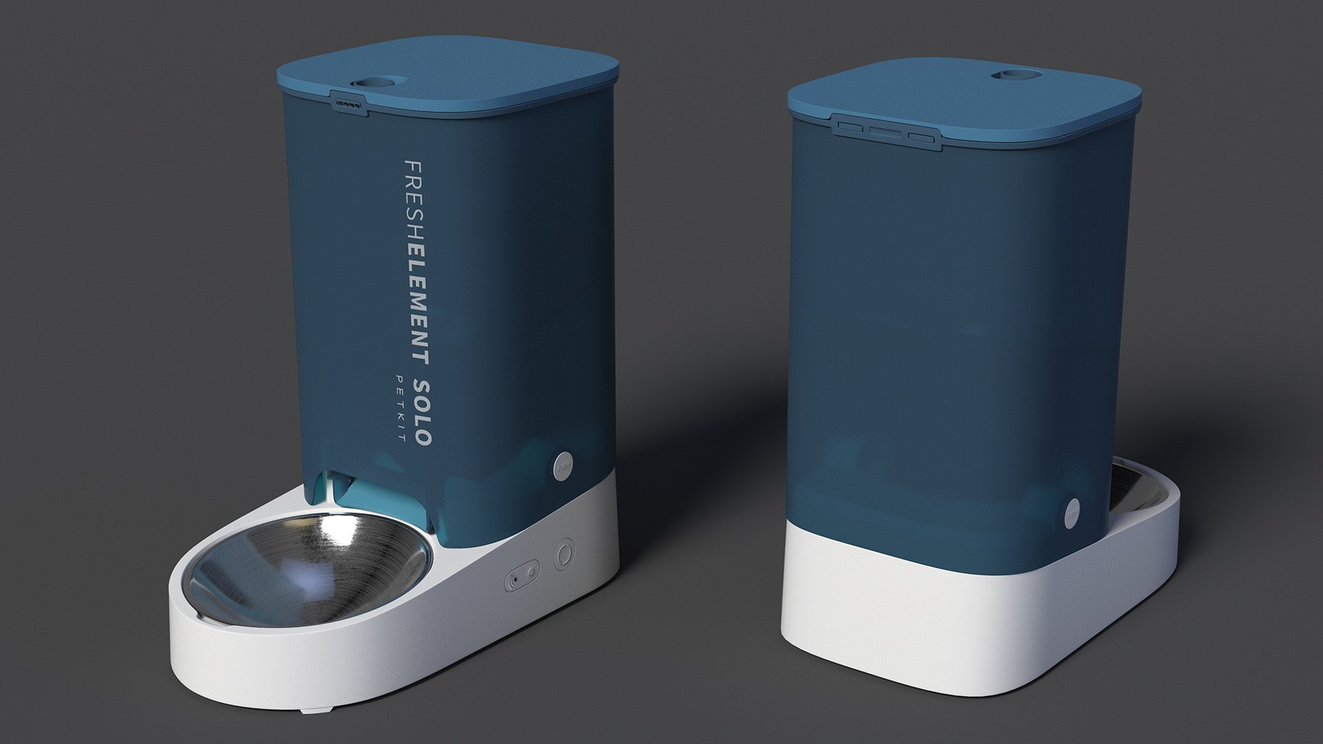 Automatic Pet Feeder Food Dispensers Collection 3D Model - TurboSquid ...