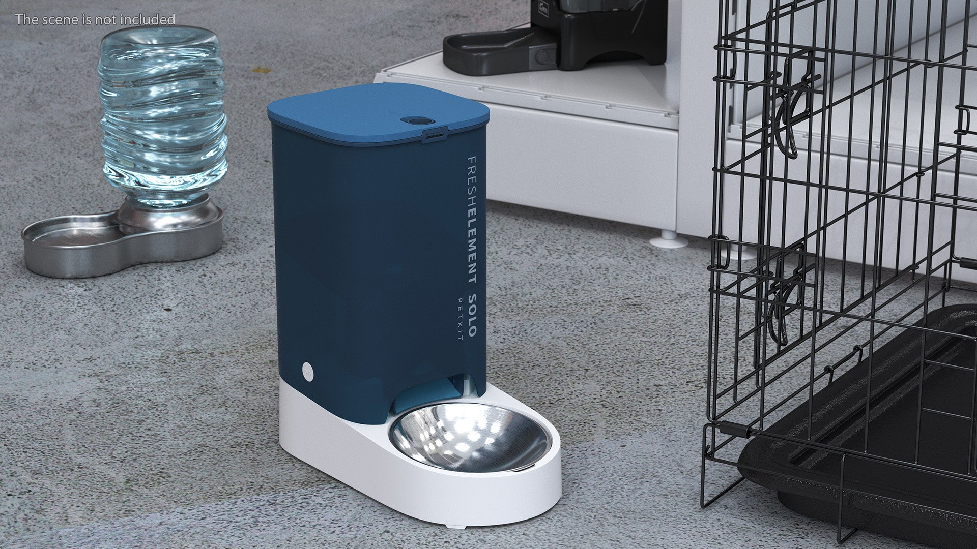 Automatic Pet Feeder Food Dispensers Collection 3D Model - TurboSquid ...