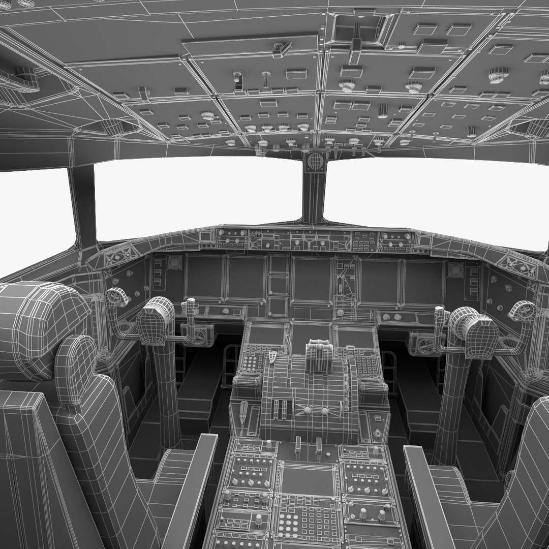 Boeing 777 Cockpit