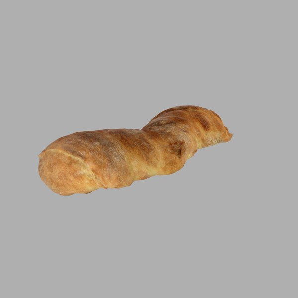 3d model of bread rye