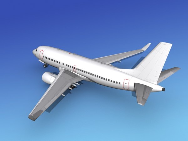 3d boeing 737-700 737 737-700er model