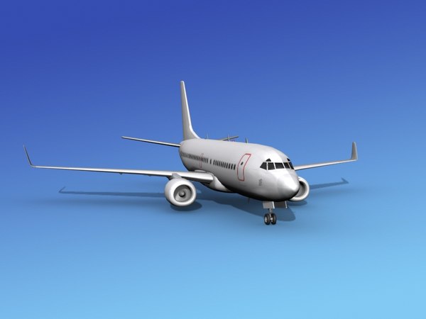 3d boeing 737-700 737 737-700er model