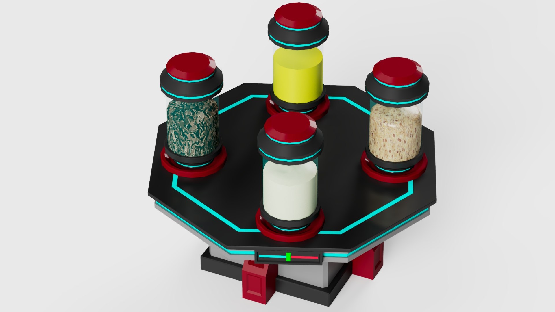 Ice Butter Lab Table 3D Model - TurboSquid 2017994