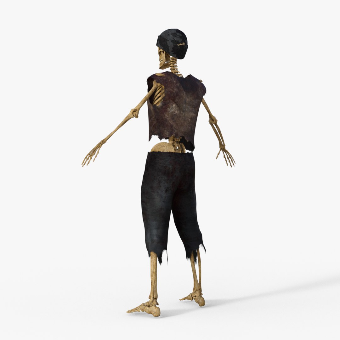 Scary Skeleton 3D model - TurboSquid 1983392