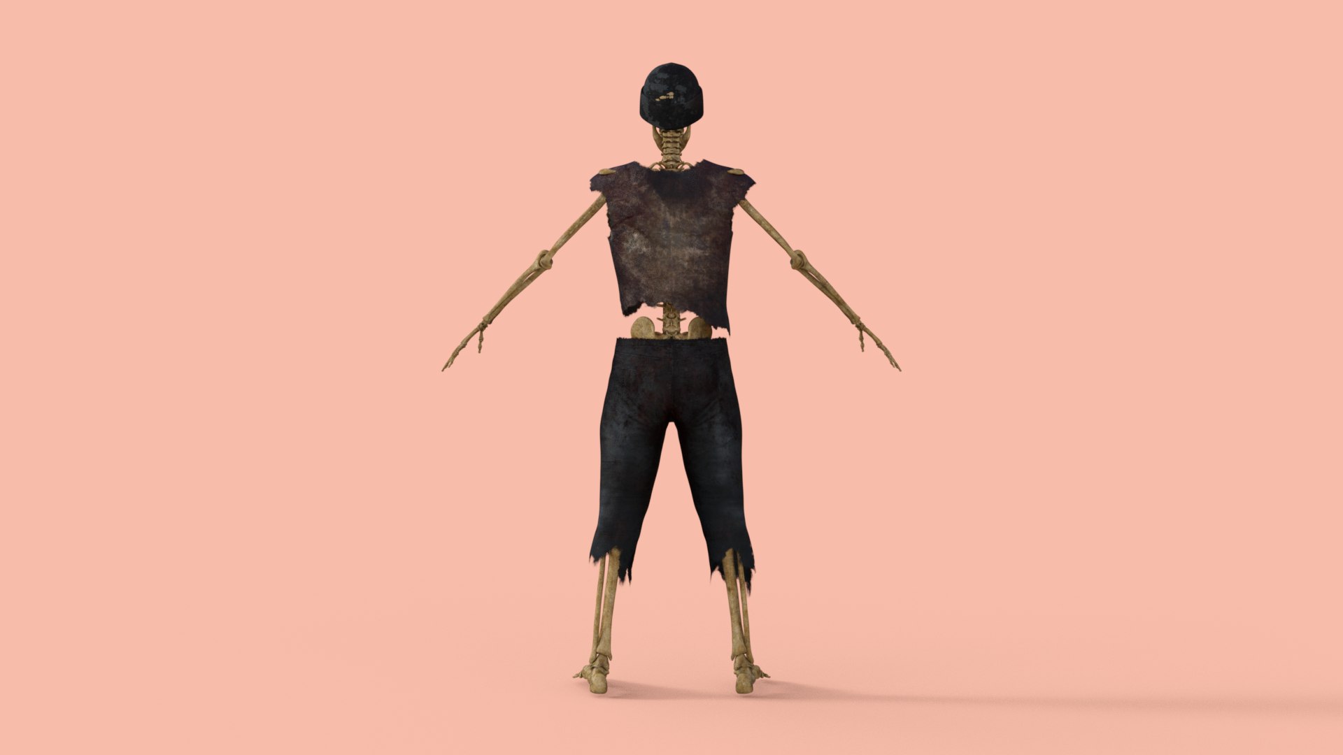 Scary Skeleton 3D model - TurboSquid 1983392