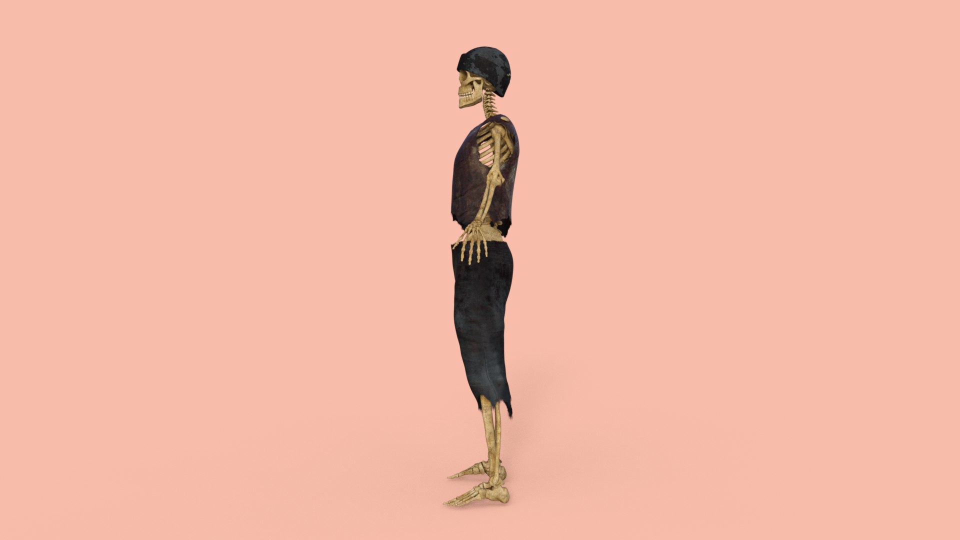 Scary Skeleton 3D model - TurboSquid 1983392