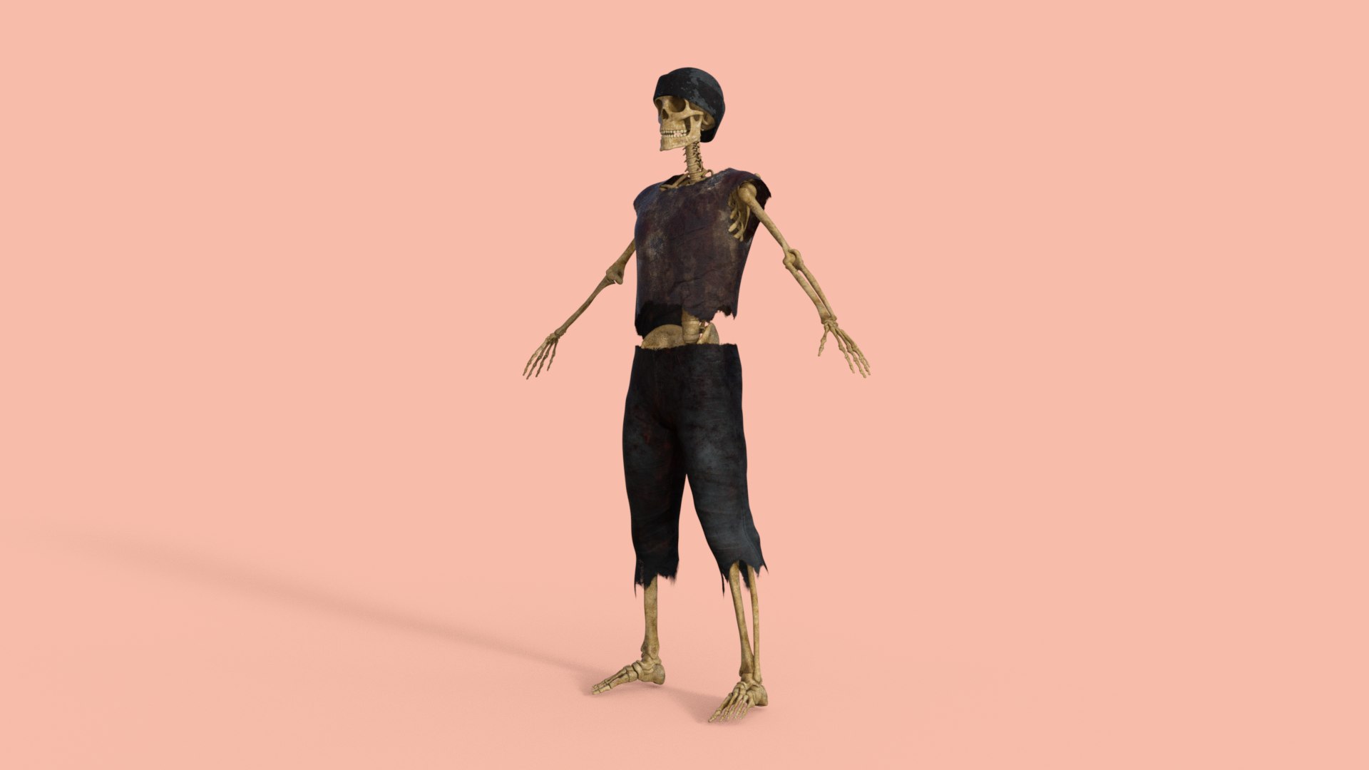 Scary Skeleton 3D model - TurboSquid 1983392