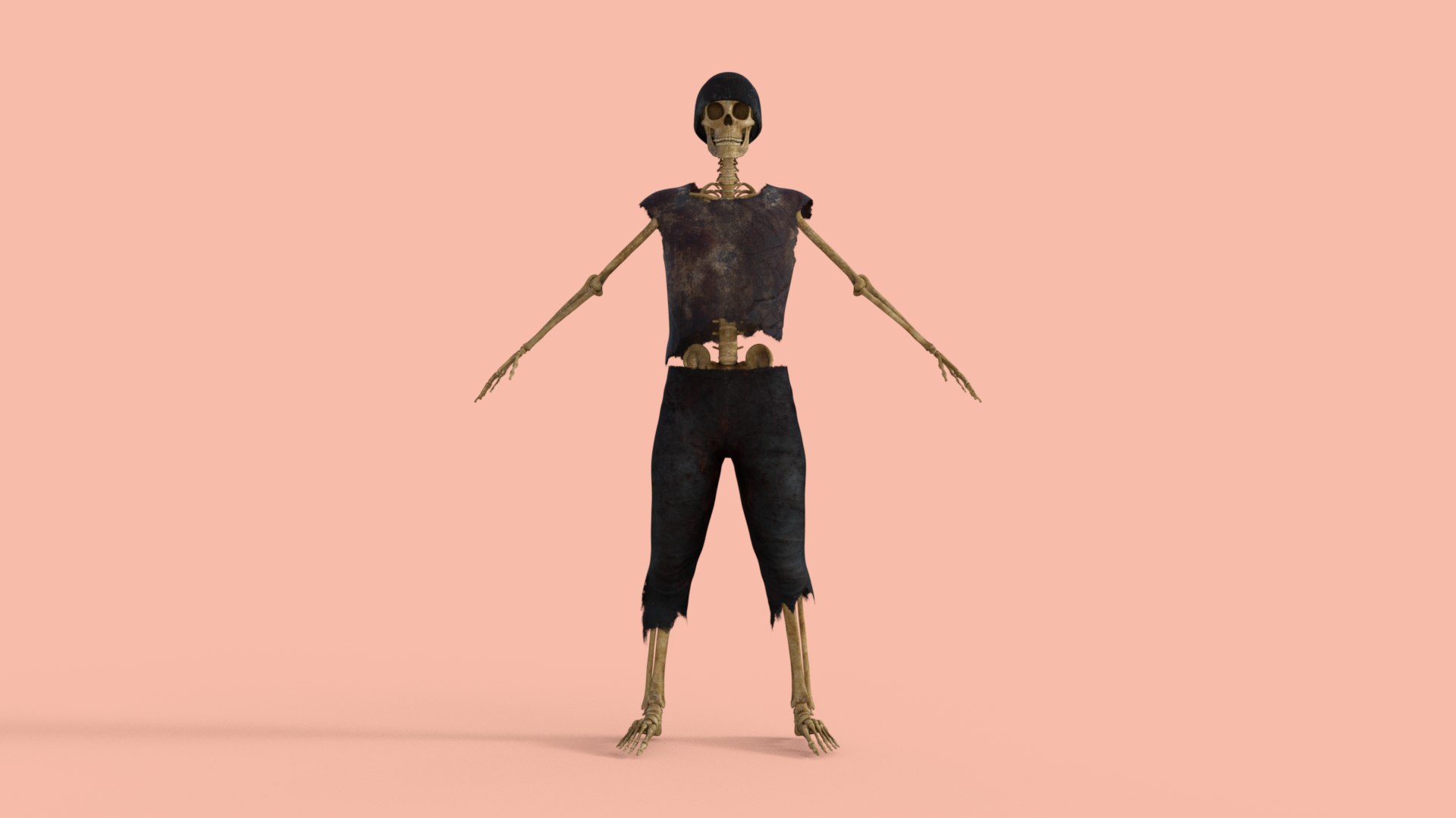 Scary Skeleton 3D model - TurboSquid 1983392