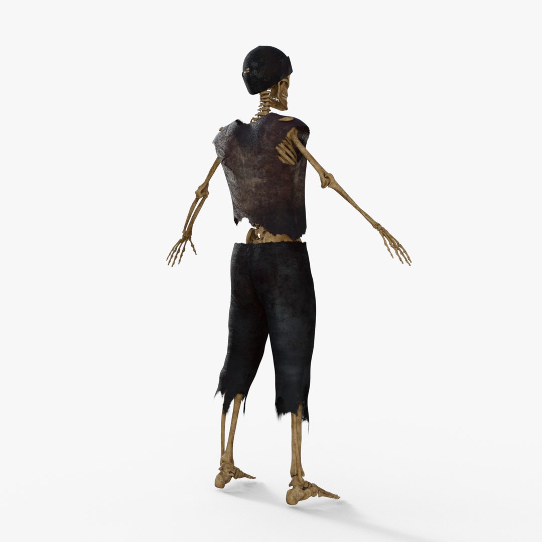 Scary Skeleton 3D model - TurboSquid 1983392