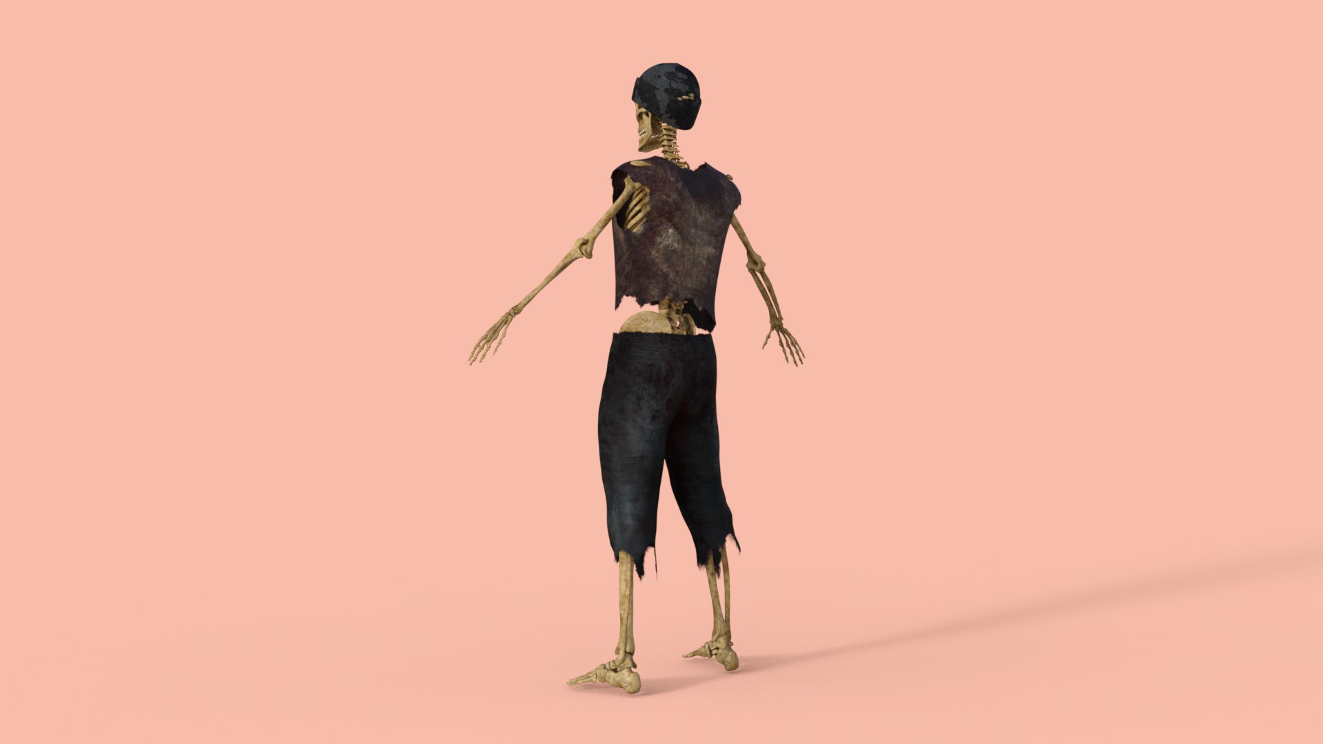 Scary Skeleton 3D model - TurboSquid 1983392