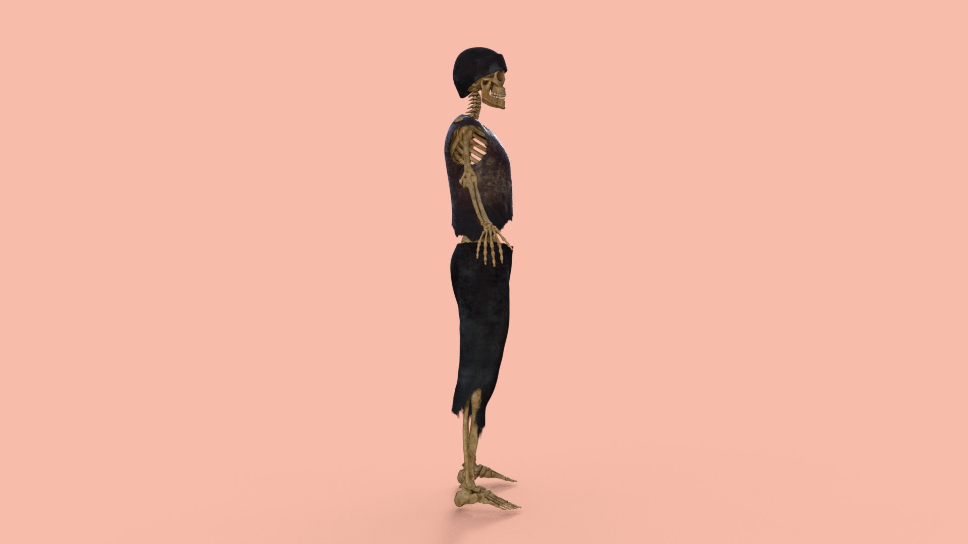 Scary Skeleton 3D model - TurboSquid 1983392