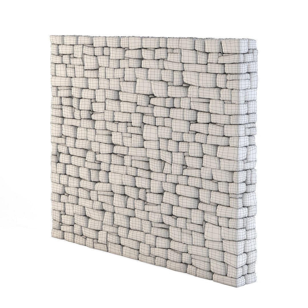 3D Forge Stone Wall - TurboSquid 2230905
