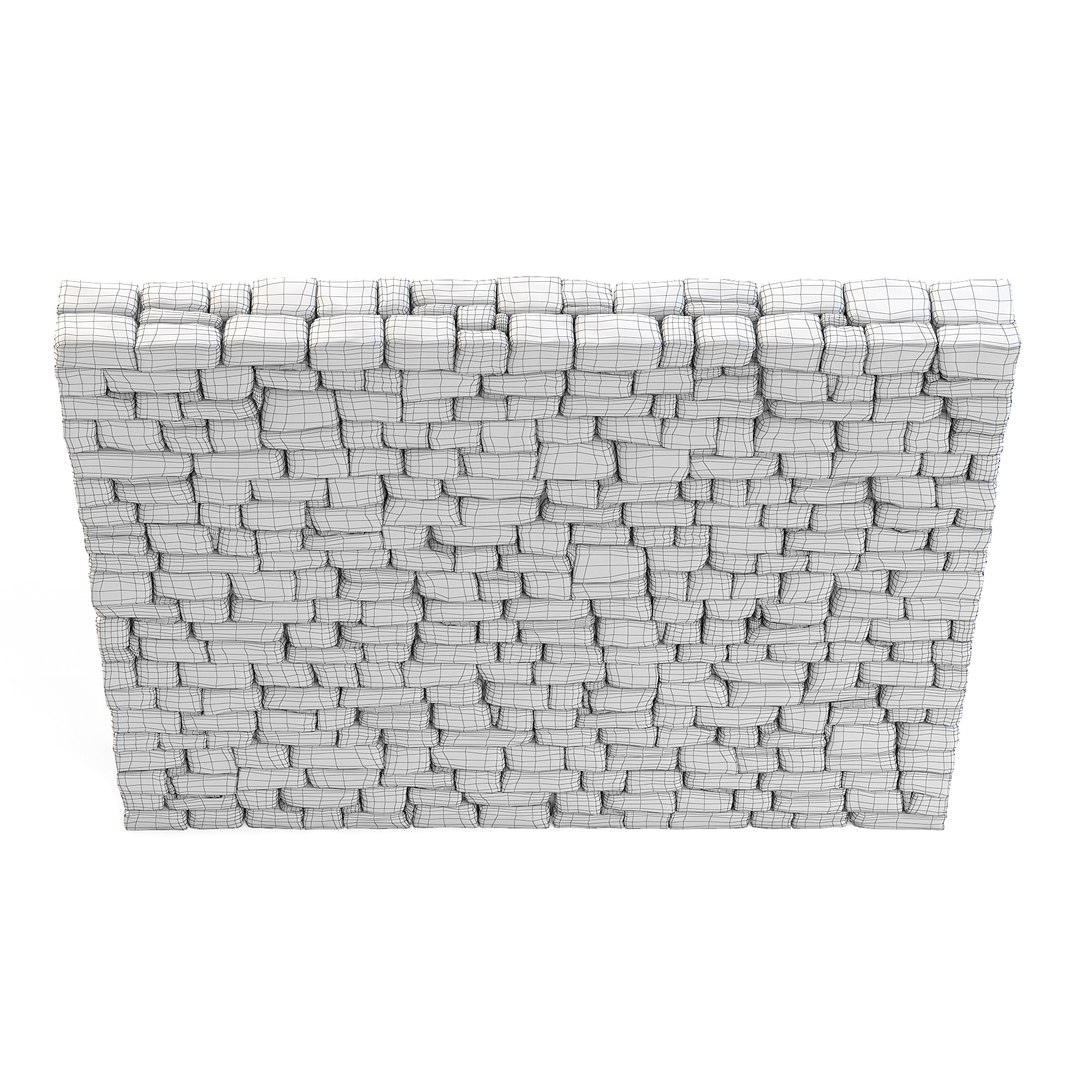 3D Forge Stone Wall - TurboSquid 2230905