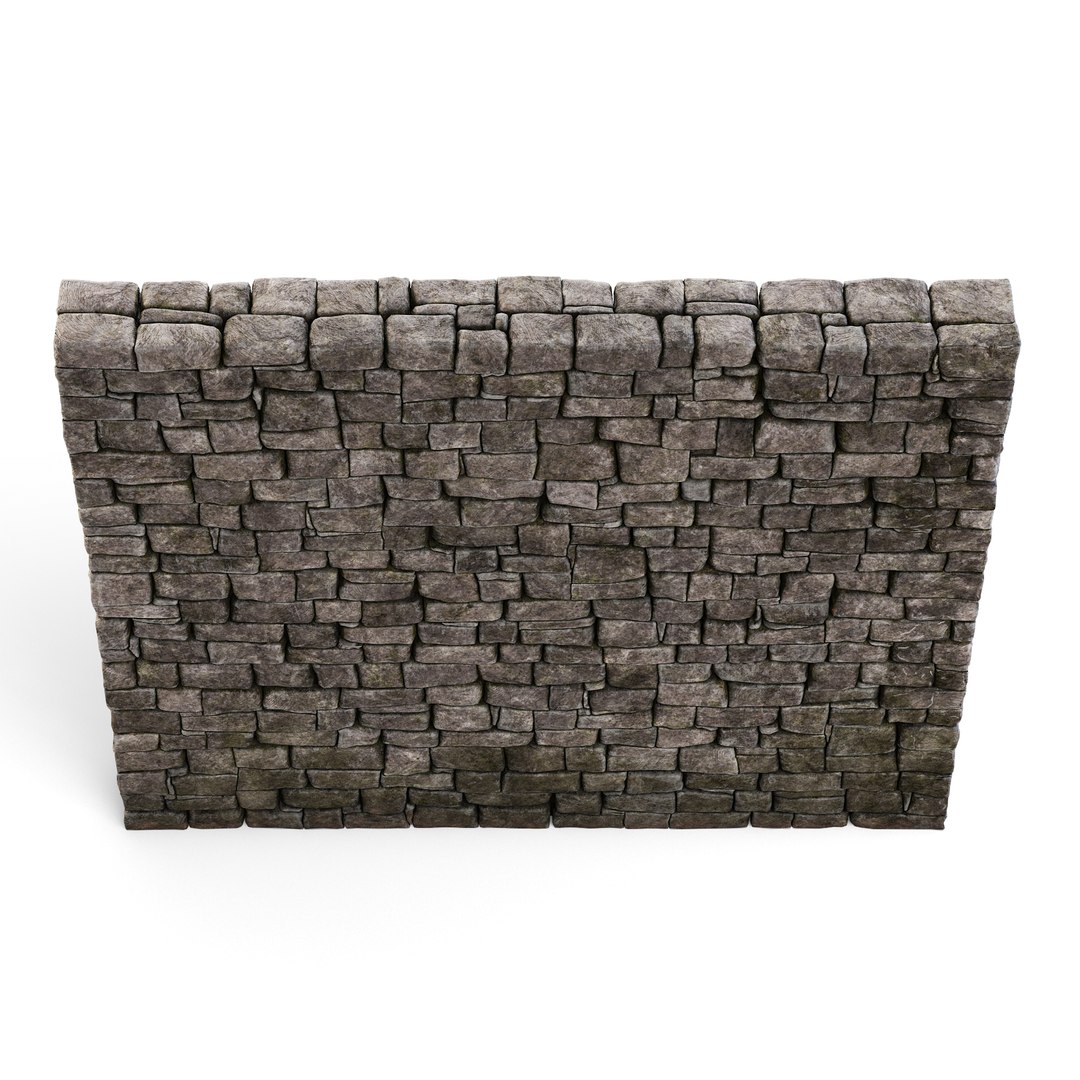 3D Forge Stone Wall - TurboSquid 2230905