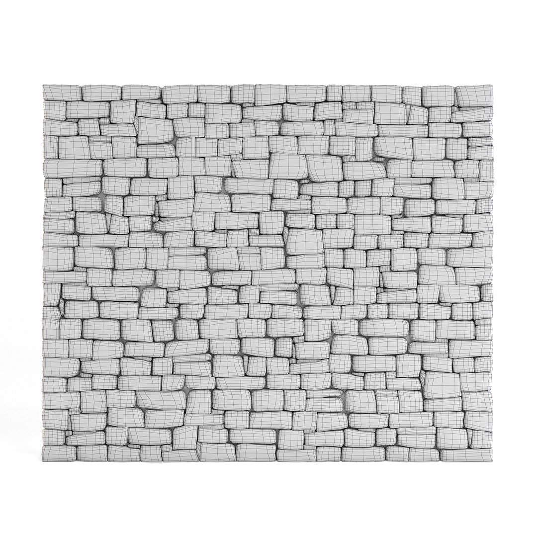 3D Forge Stone Wall - TurboSquid 2230905