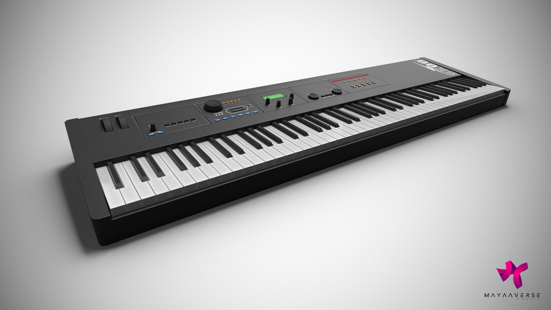 Synthesizer 3D Model - TurboSquid 2382448