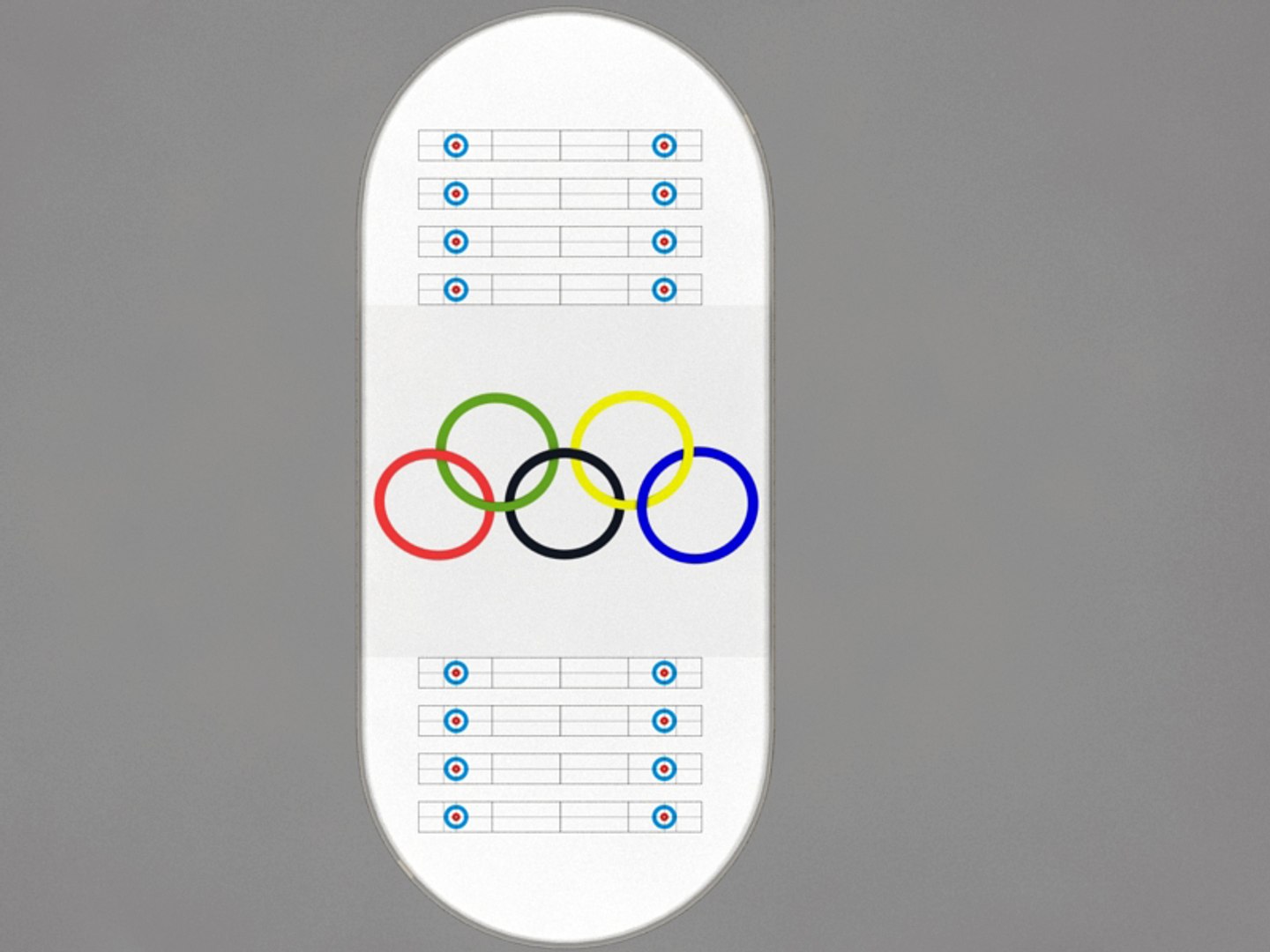 3d Model Curling Rink