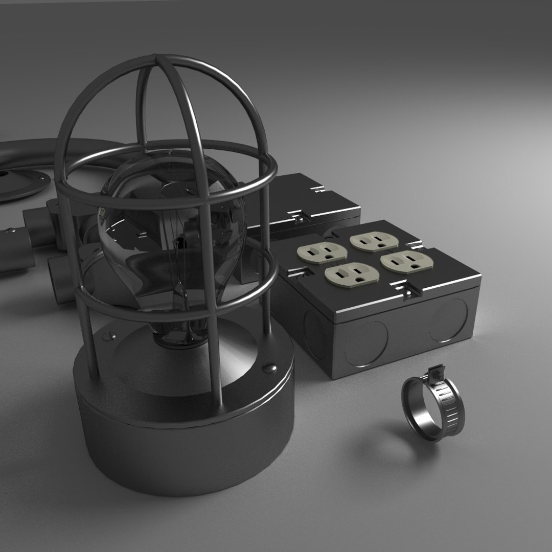 maya electrical components conduit t