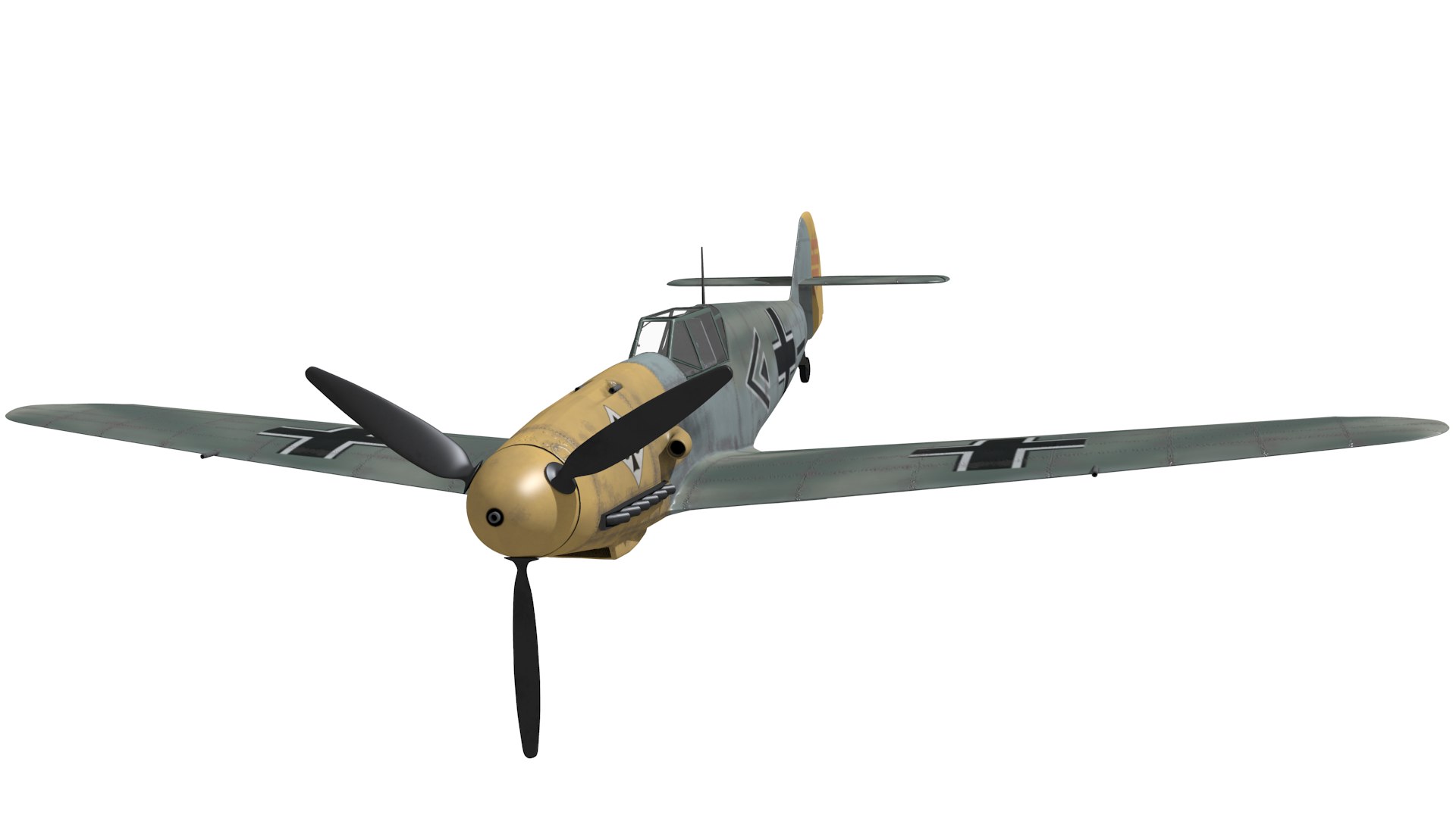 3d Me-109 109 Model
