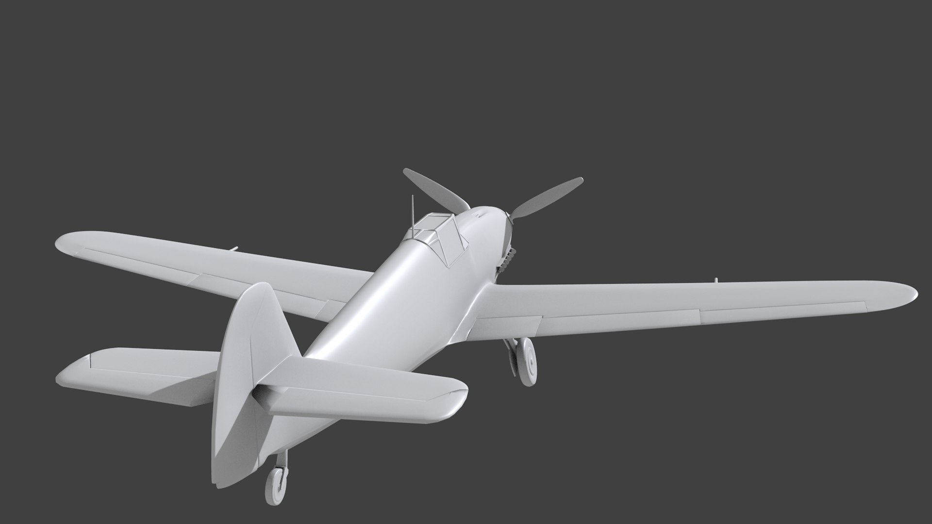 3d Me-109 109 Model