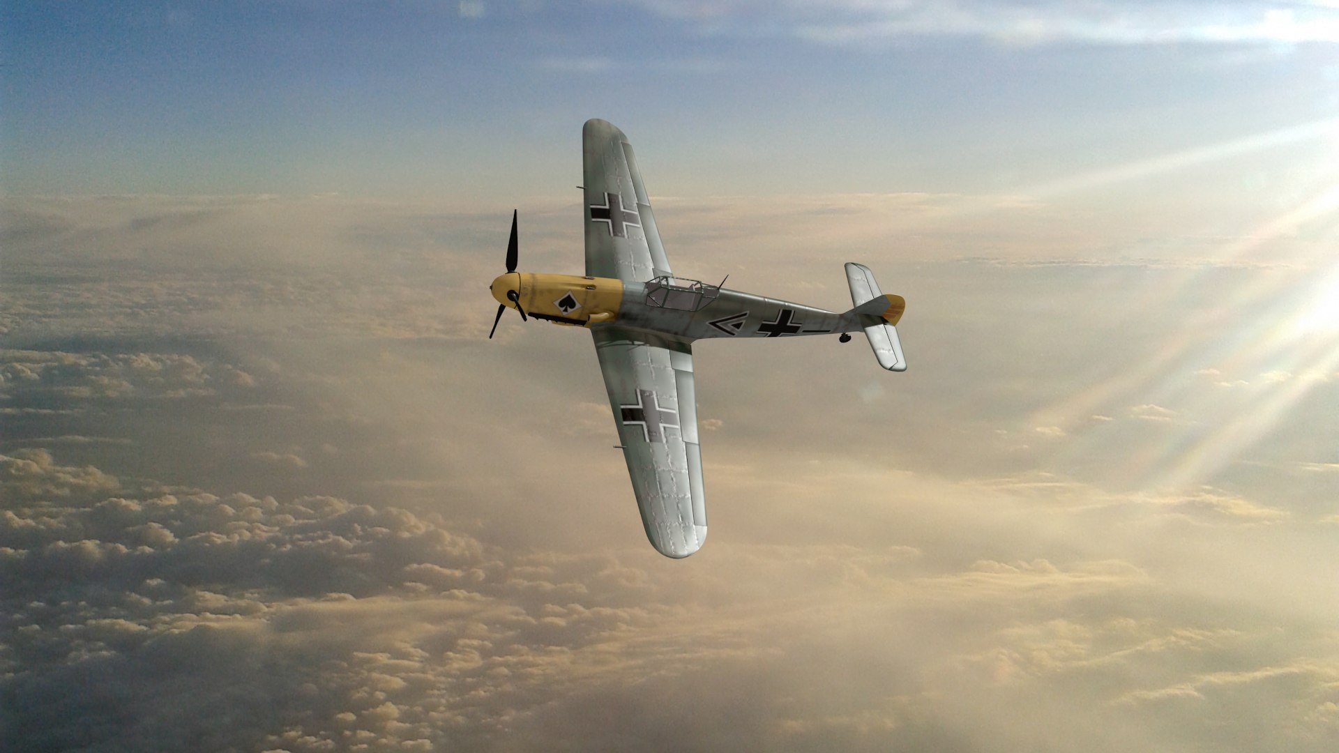 3d Me-109 109 Model