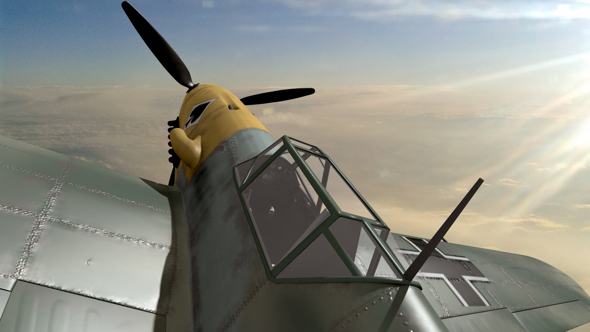 3d Me-109 109 Model