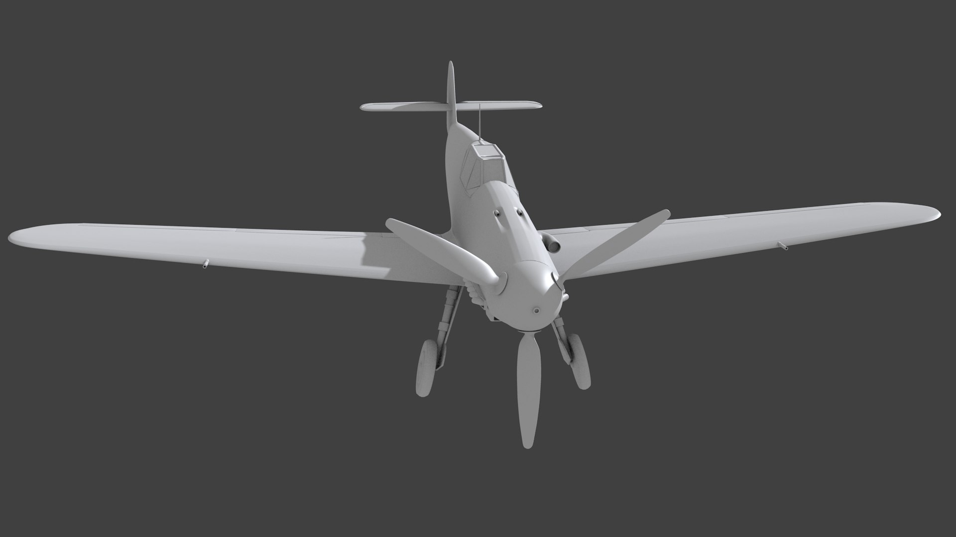 3d Me-109 109 Model