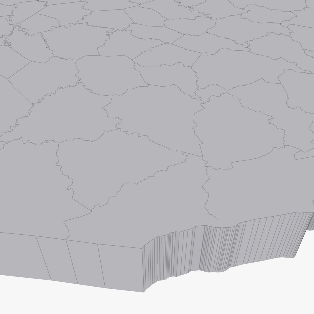 3d counties kentucky model