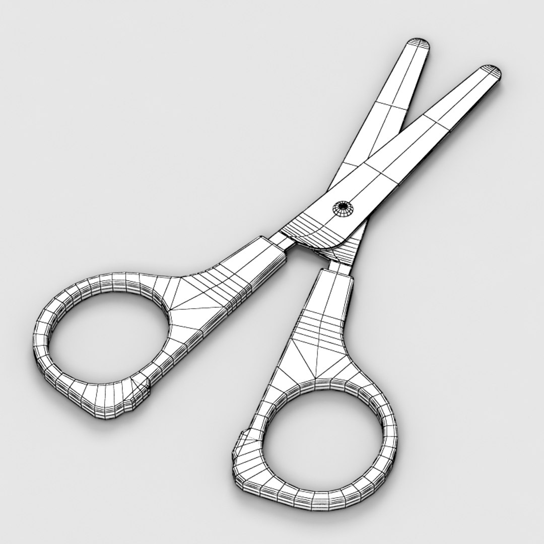 Scissors 3d Model